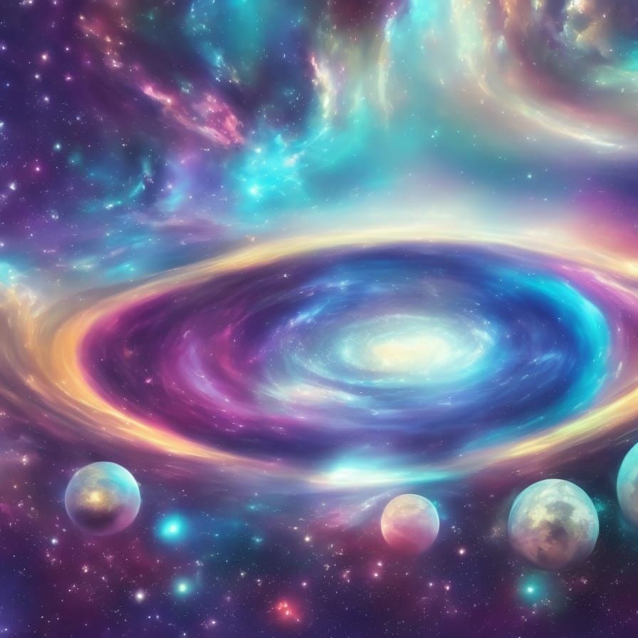 Outer Space - AI Generated Artwork - NightCafe Creator