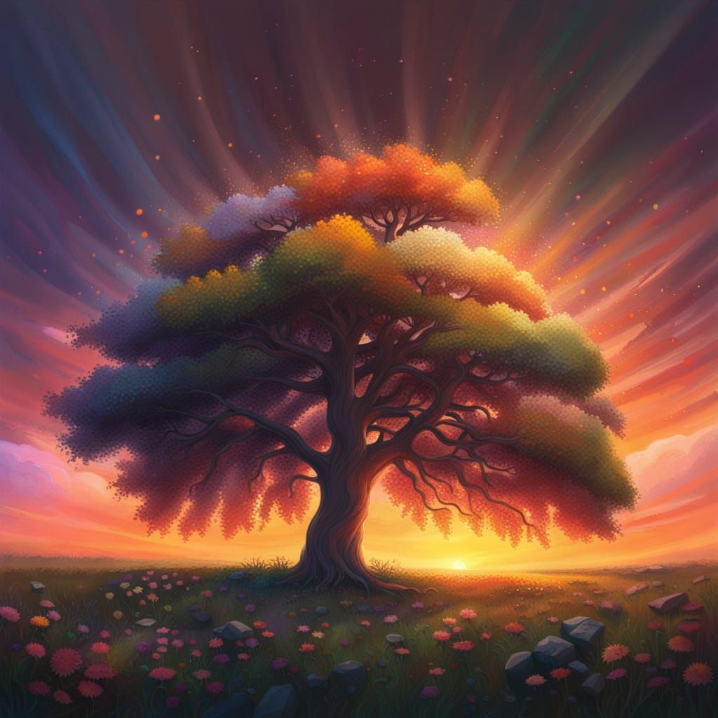 My favorite tree - AI Generated Artwork - NightCafe Creator