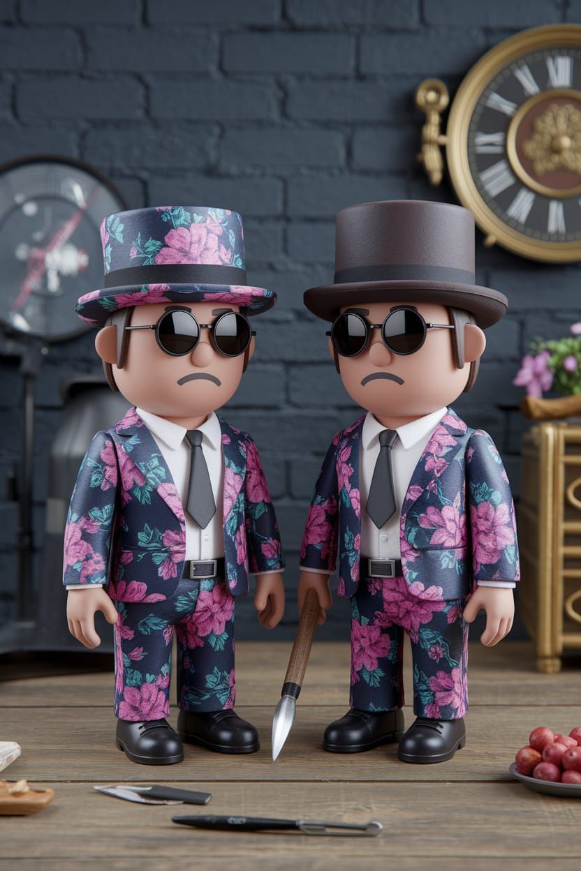 Euphemystic Chiral Pessimystic Grumpy Stick-Figure Guys