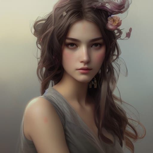 Pouting princess - AI Generated Artwork - NightCafe Creator