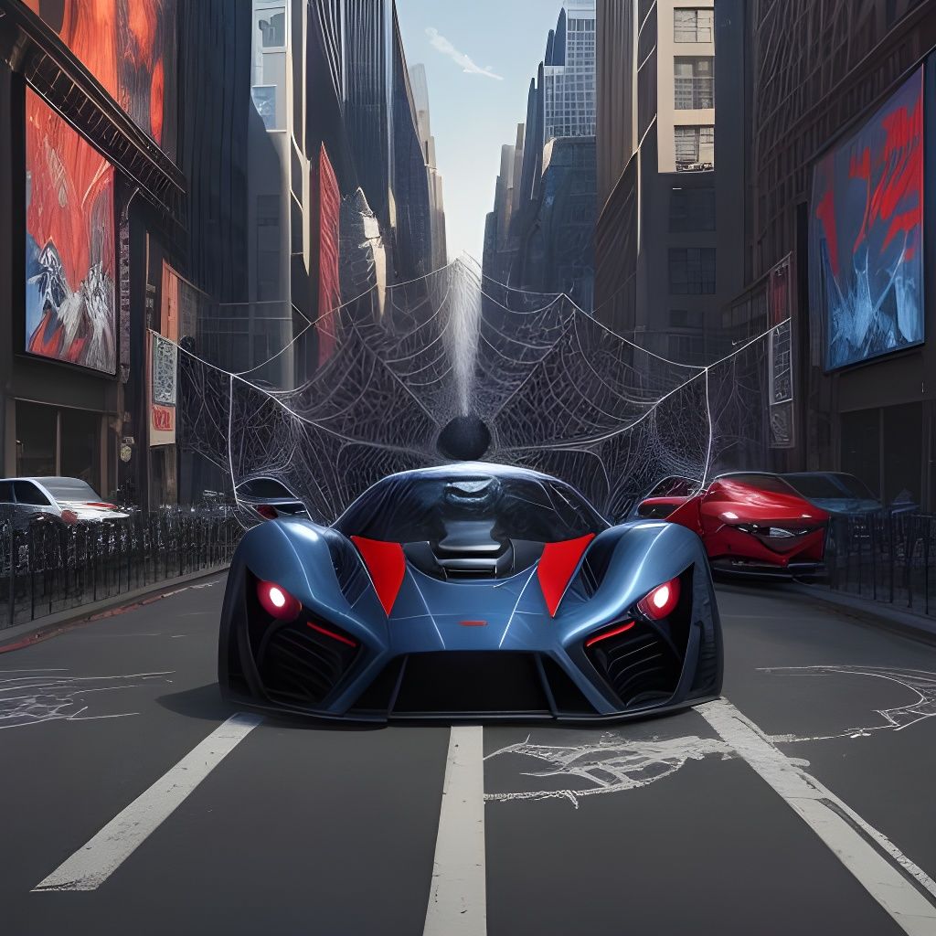 Spidermobile - AI Generated Artwork - NightCafe Creator