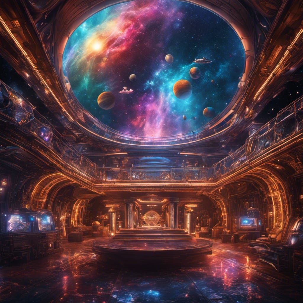 Cosmic Travel - AI Generated Artwork - NightCafe Creator