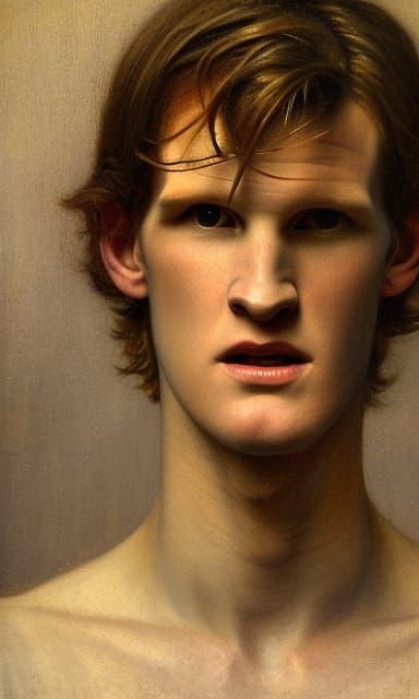 "Matt Smith", angel, masculine, Leonardo Da Vinci, Greg Rutkowski ...