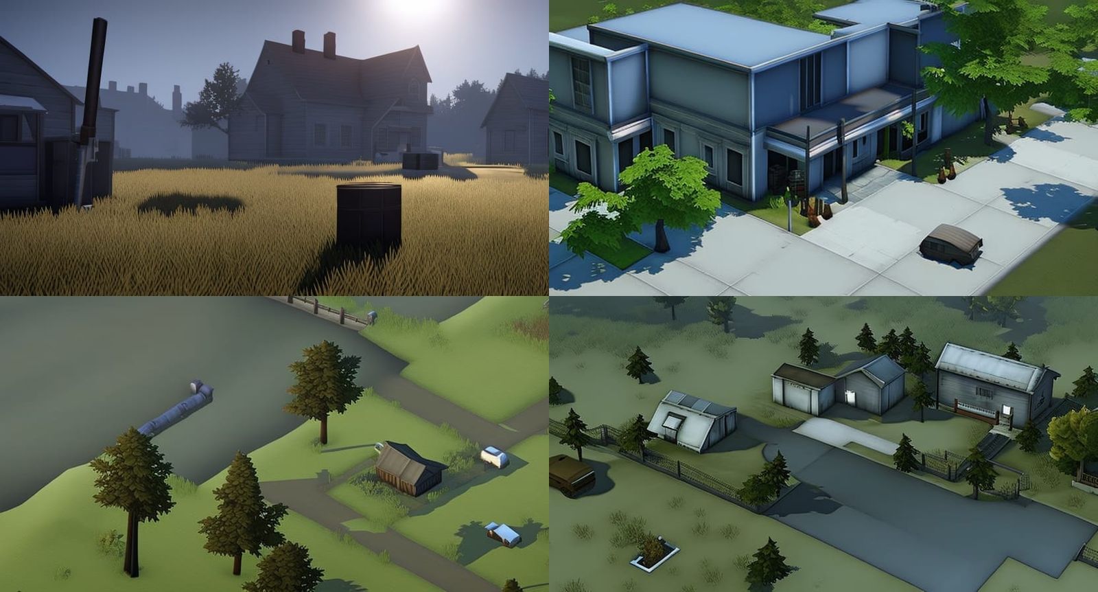 A 3D screenshot of the video game Project Zomboid trending on ...