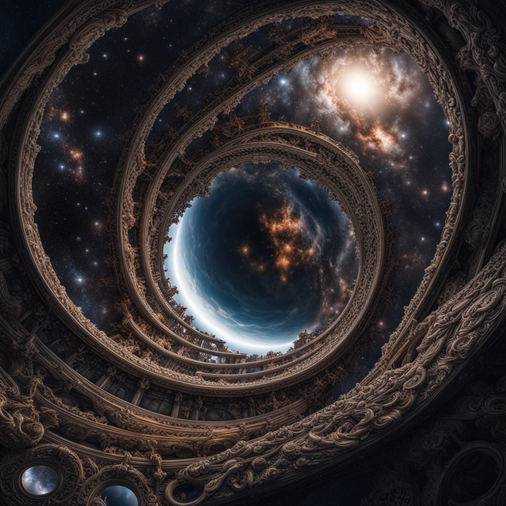 infinite universe - AI Generated Artwork - NightCafe Creator