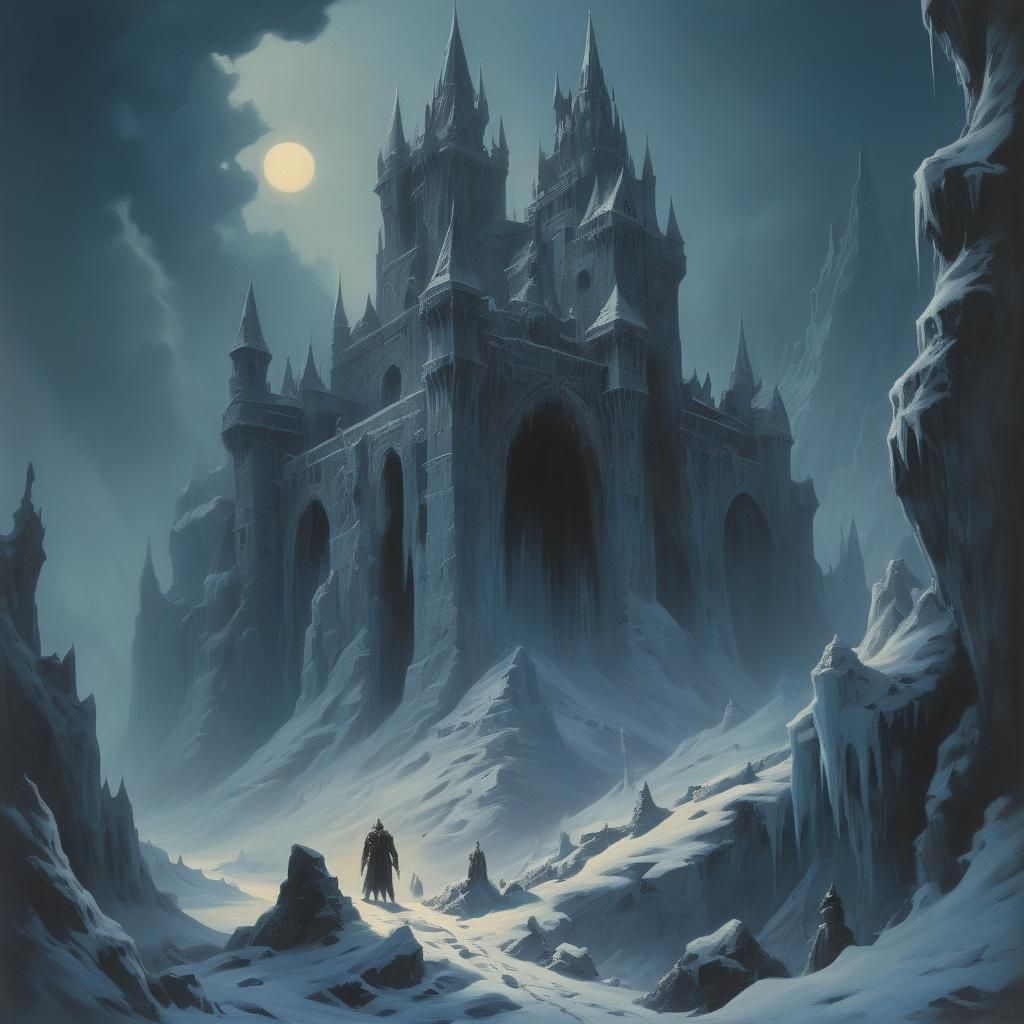 art by Bernie Wrightson, Boris Vallejo, Frank Frazetta, dark fantasy ...