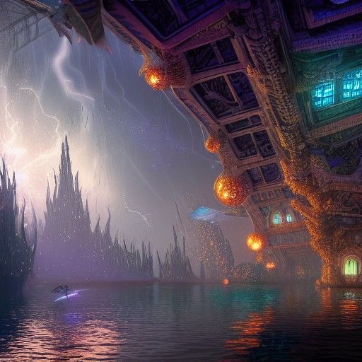 Warped City - AI Generated Artwork - NightCafe Creator