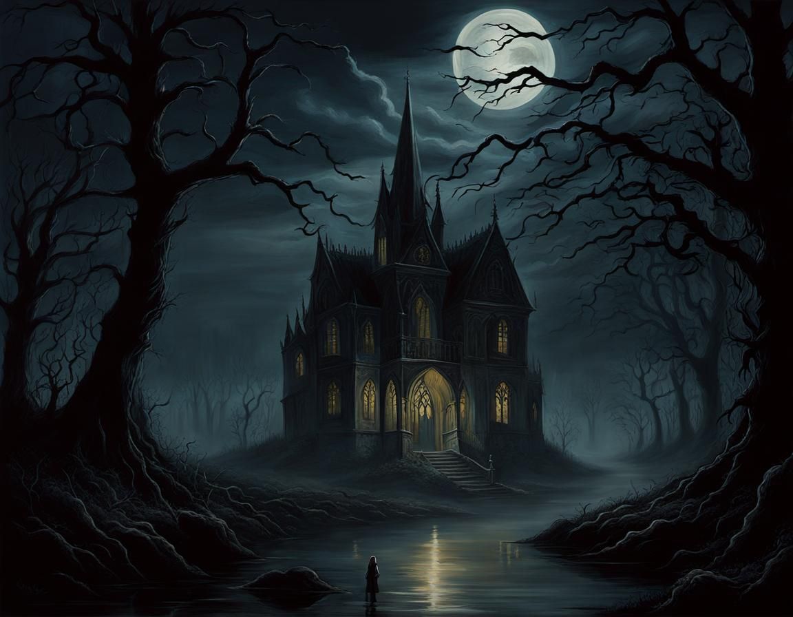 An eerie scene encountered in the night, is guaranteed to set your ...