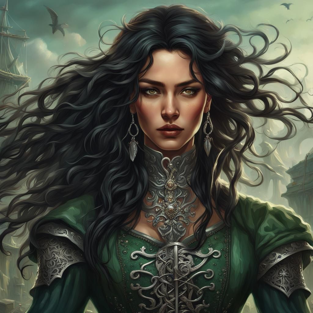 Fantasy girl - AI Generated Artwork - NightCafe Creator