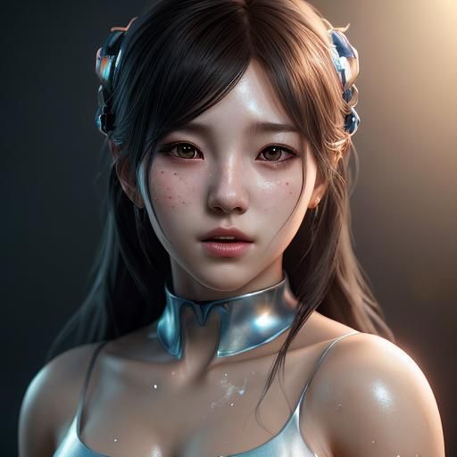 Cute kpop idol girl - AI Generated Artwork - NightCafe Creator