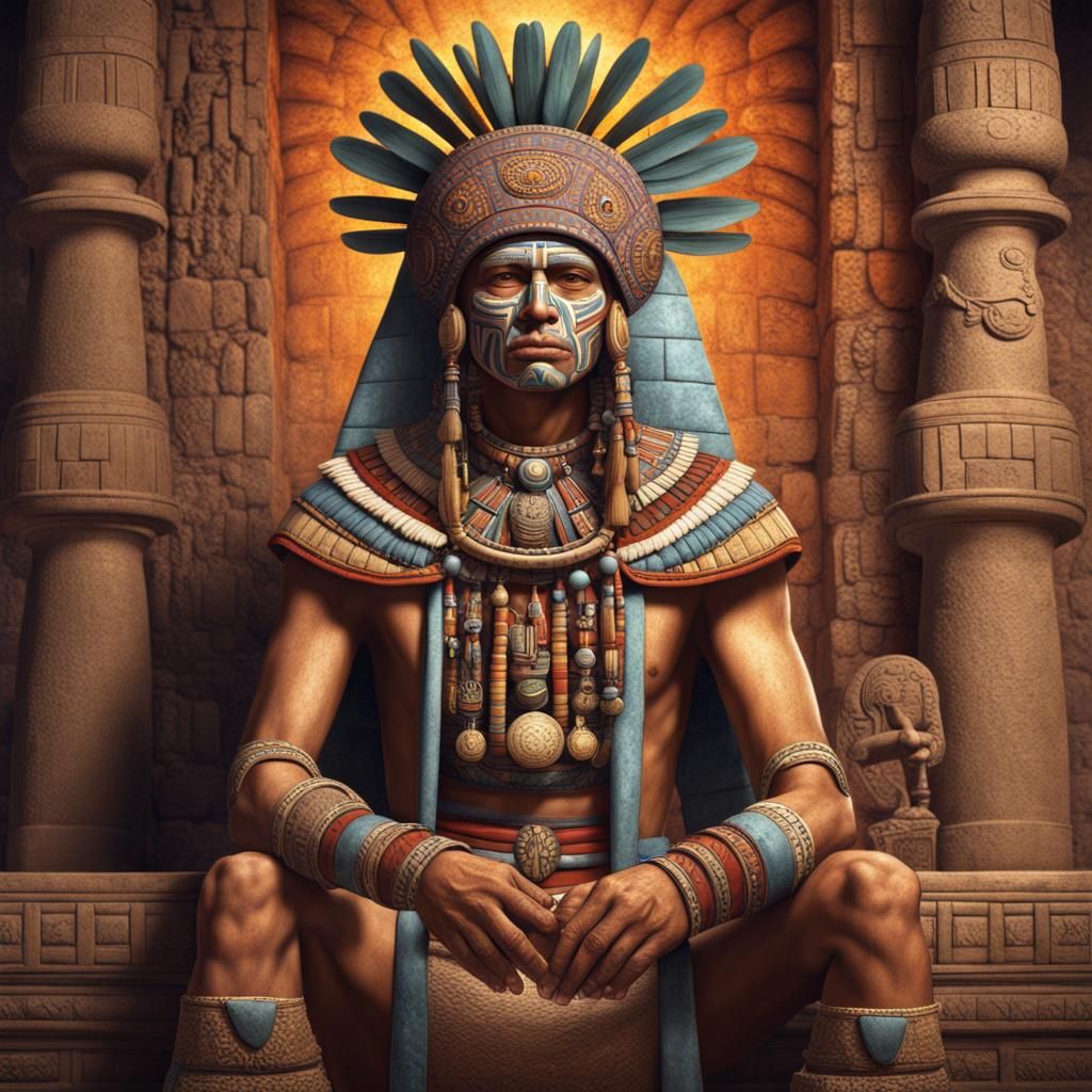 Aztec Monarch (Enlightenment Age) - AI Generated Artwork - NightCafe ...