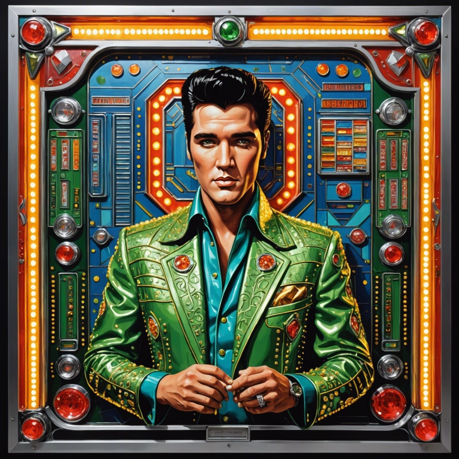 Elvis - AI Generated Artwork - NightCafe Creator