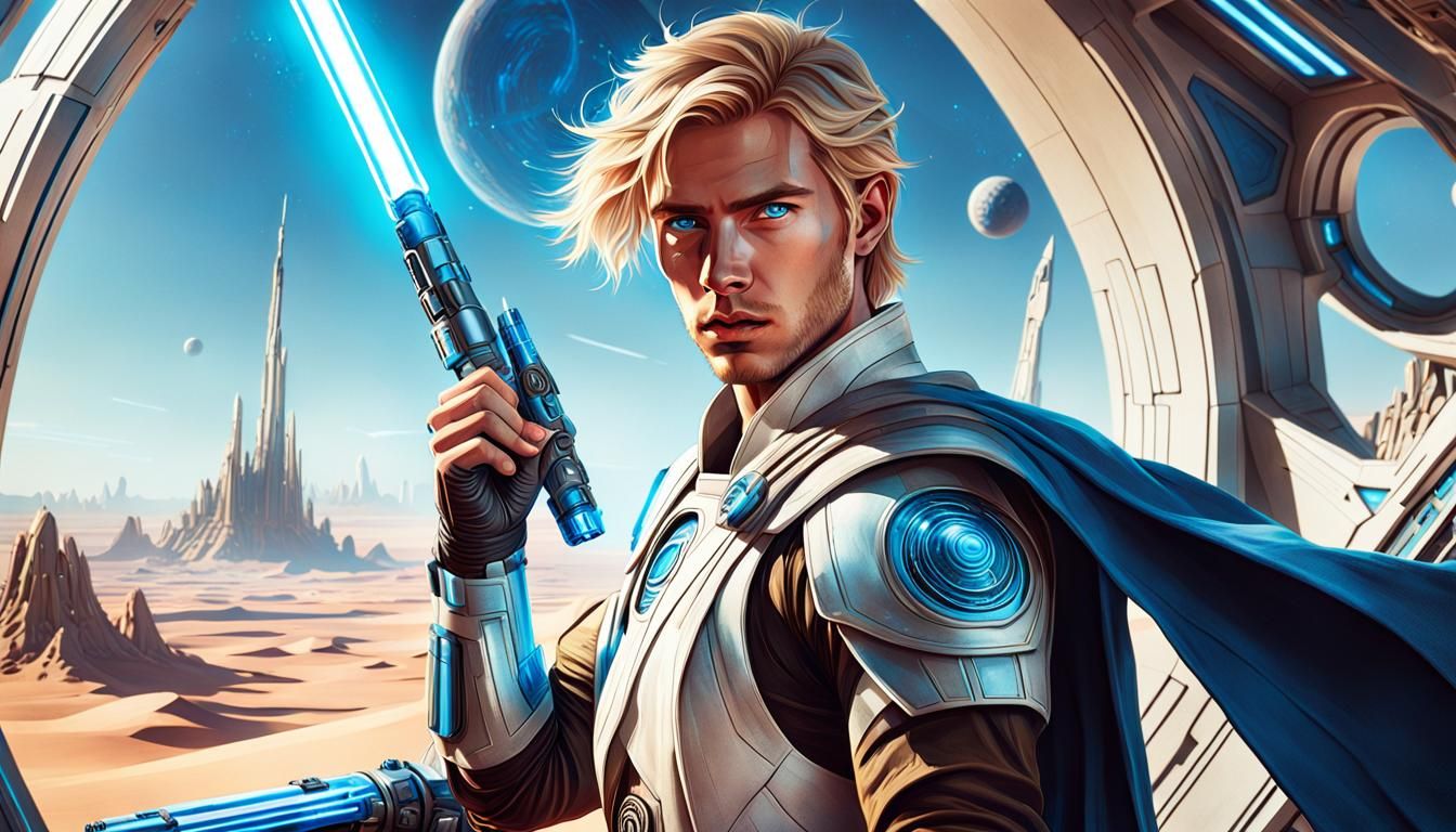 Jedi Knight - AI Generated Artwork - NightCafe Creator