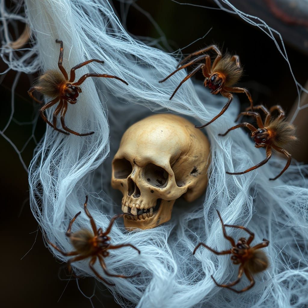 He needed braces on those teeth. - Spiders Weave Macabre Coc...