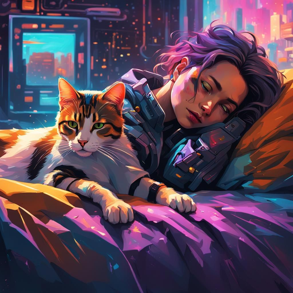 Cyberpunk - AI Generated Artwork - NightCafe Creator