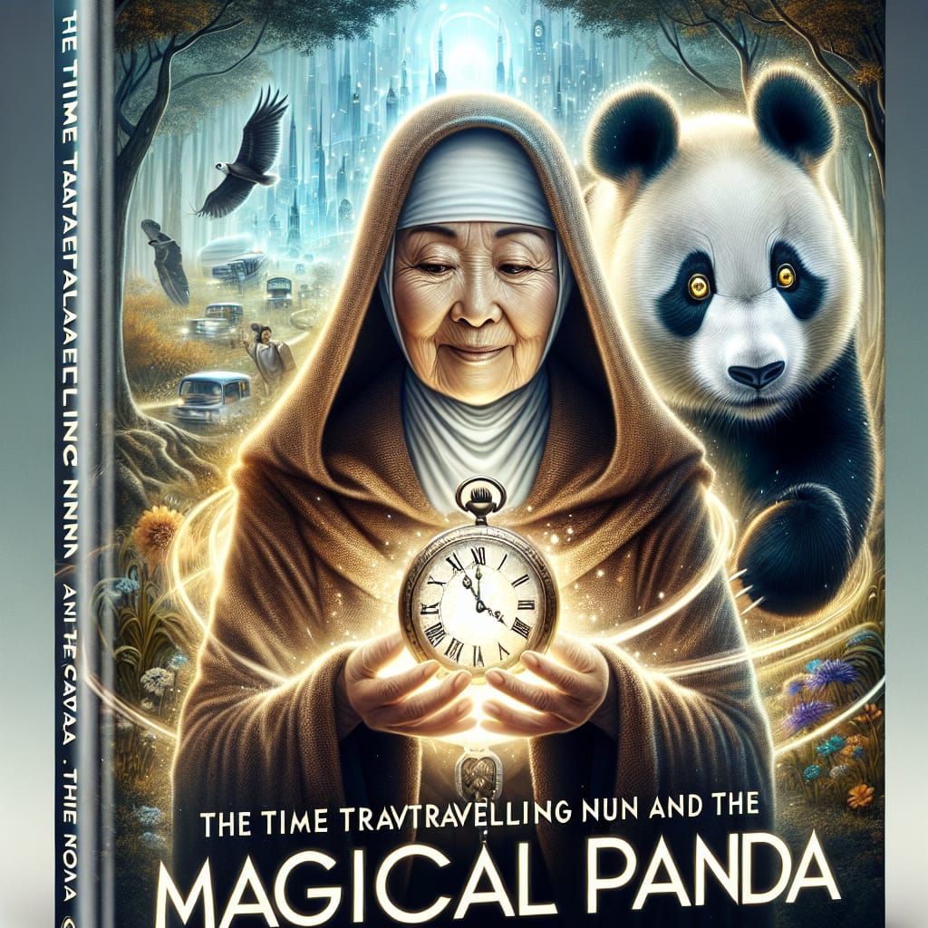 The cover of a book called The Time Travelling Nun and The Magical ...