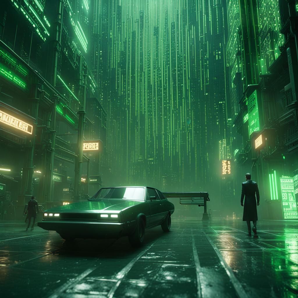 The Matrix - AI Generated Artwork - NightCafe Creator