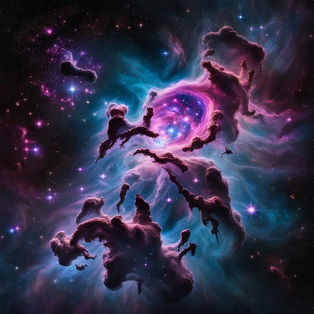 Star Birth - AI Generated Artwork - NightCafe Creator