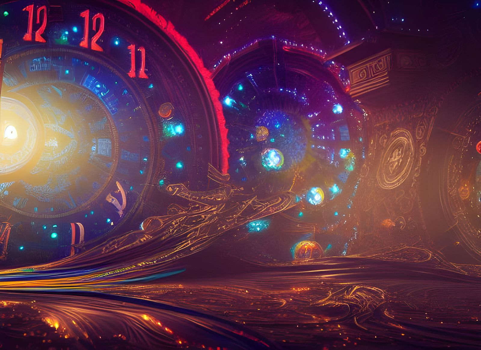 TIME BY ARCA - AI Generated Artwork - NightCafe Creator