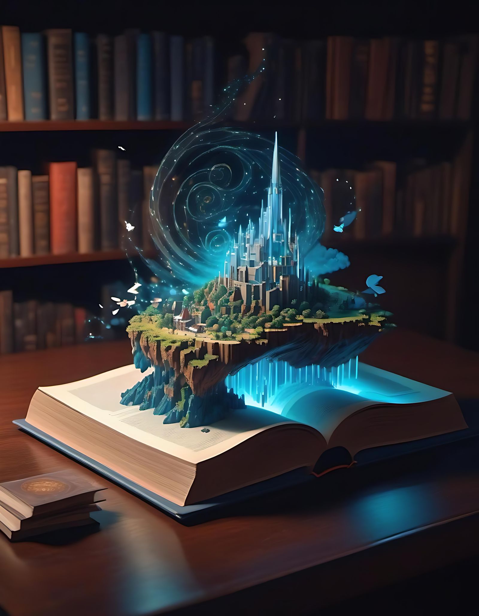 Fantasy knowledge - AI Generated Artwork - NightCafe Creator