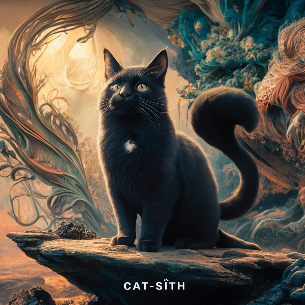 Cat-sìth--finally the right "cat" now to get the right style, LOL - AI ...