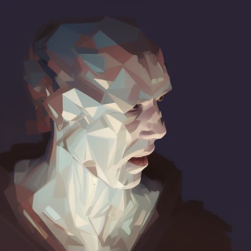 A Fractured Mind - AI Generated Artwork - NightCafe Creator