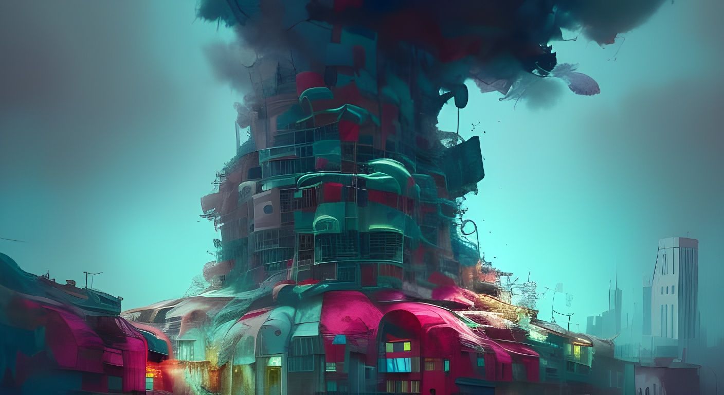 psychedelic grotesque - AI Generated Artwork - NightCafe Creator