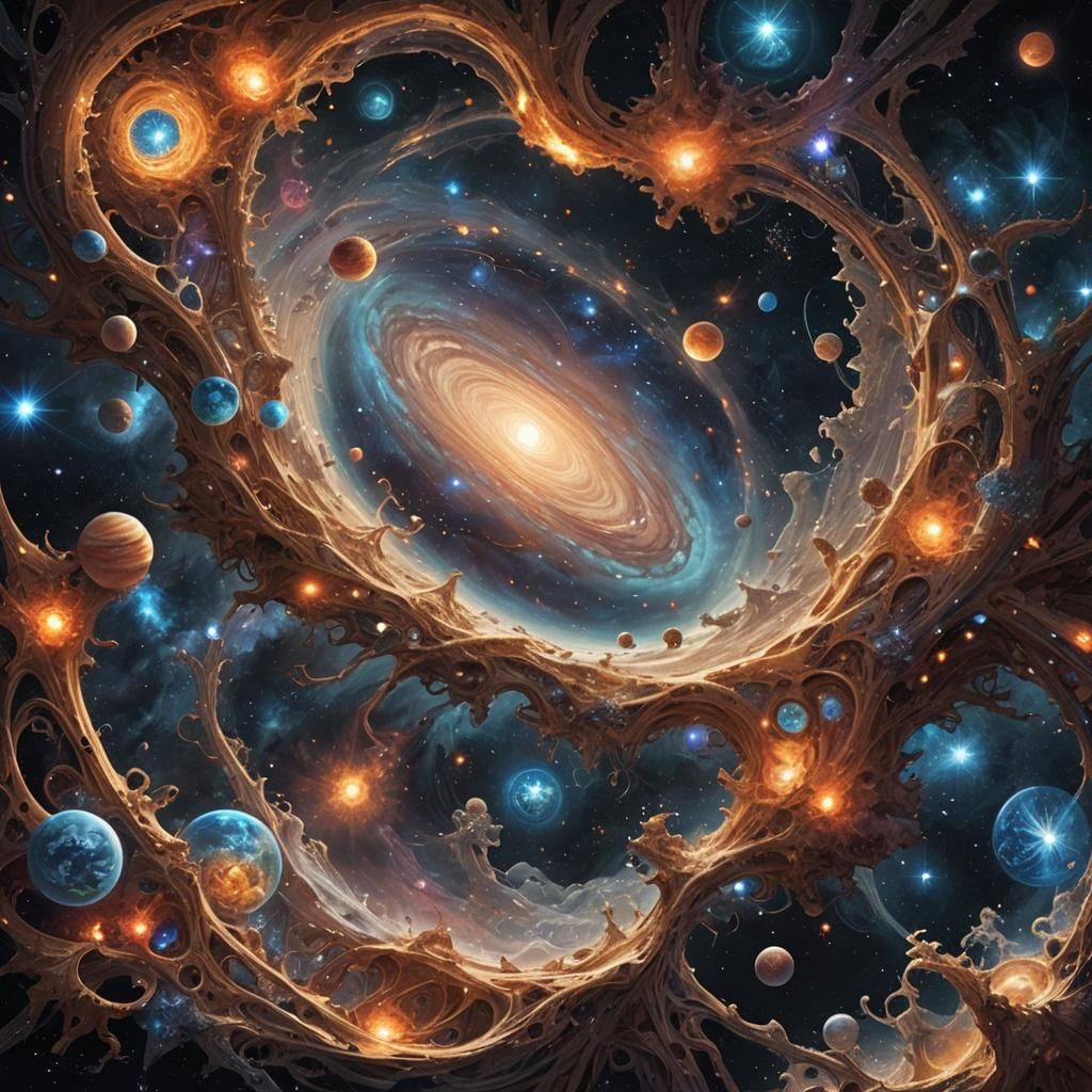 Space Art - AI Generated Artwork - NightCafe Creator