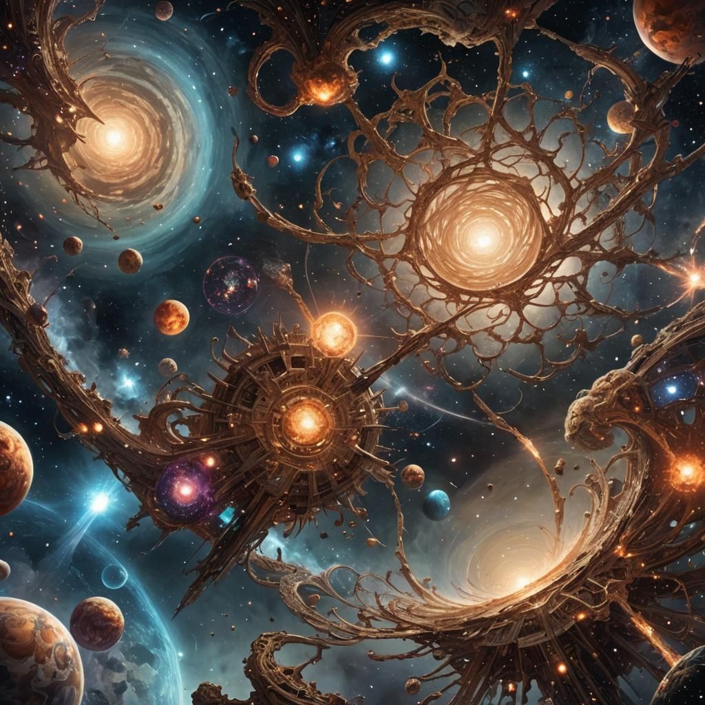 Space Art - AI Generated Artwork - NightCafe Creator