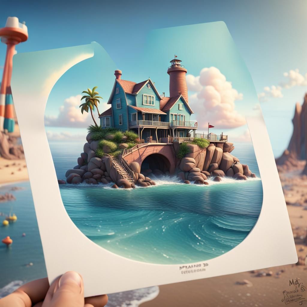 Postcard - AI Generated Artwork - NightCafe Creator