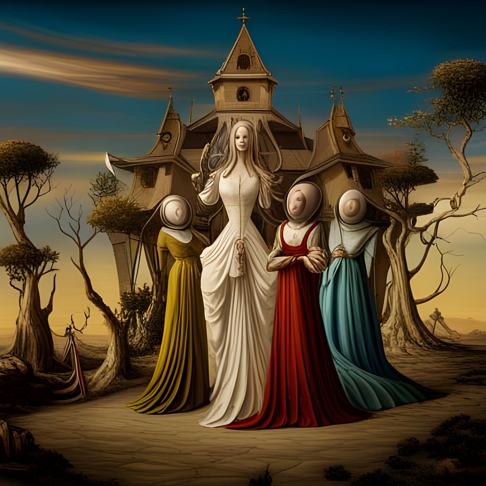 "Medieval witches" - 03 - AI Generated Artwork - NightCafe Creator