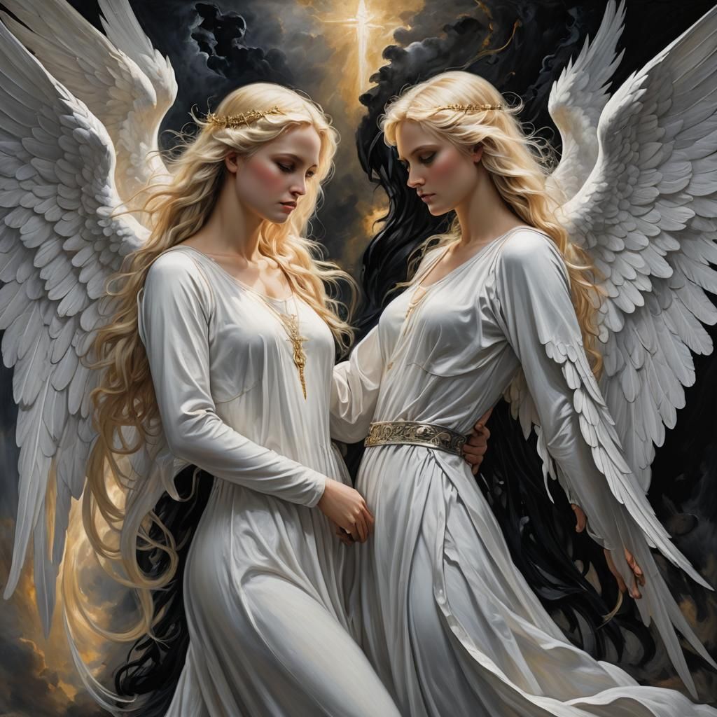 Angels - AI Generated Artwork - NightCafe Creator