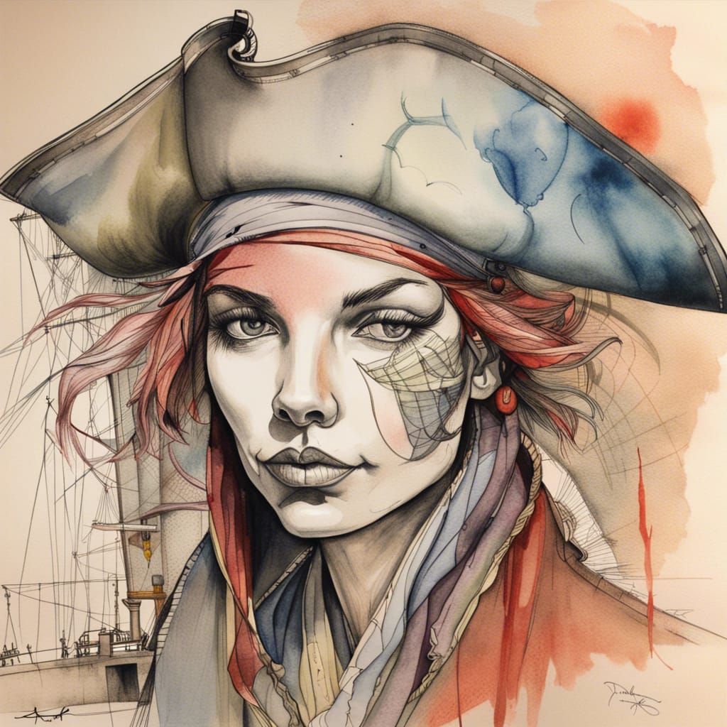Pirate - AI Generated Artwork - NightCafe Creator