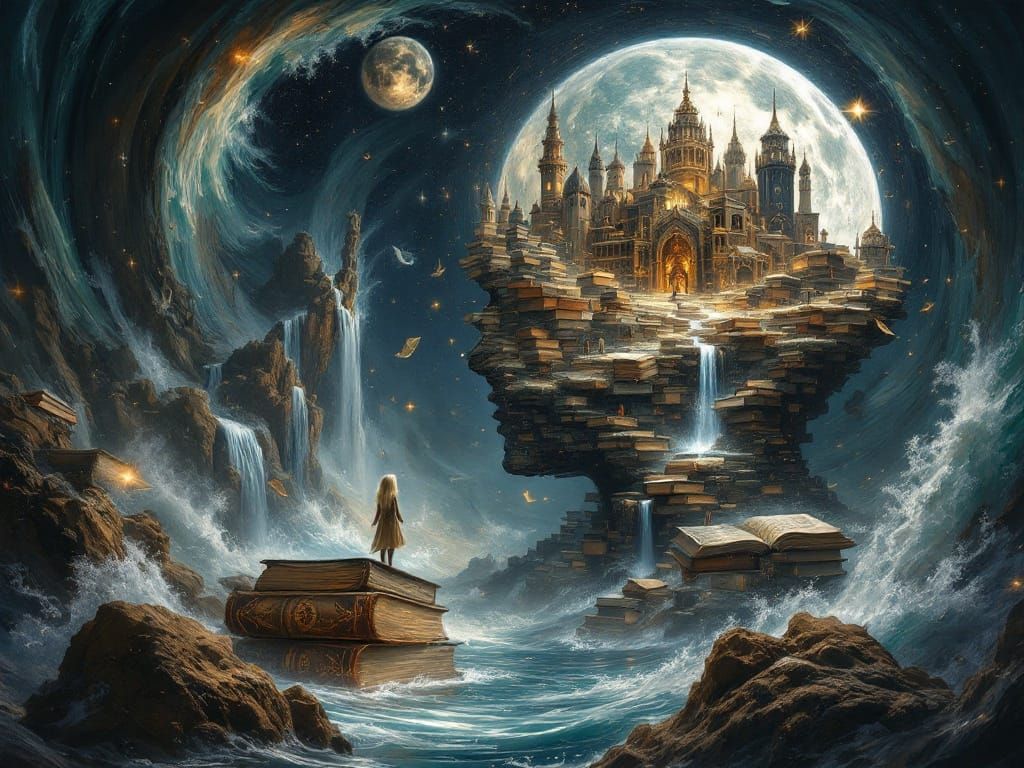 Libraries - Mystical Gateway to a Cosmic Library