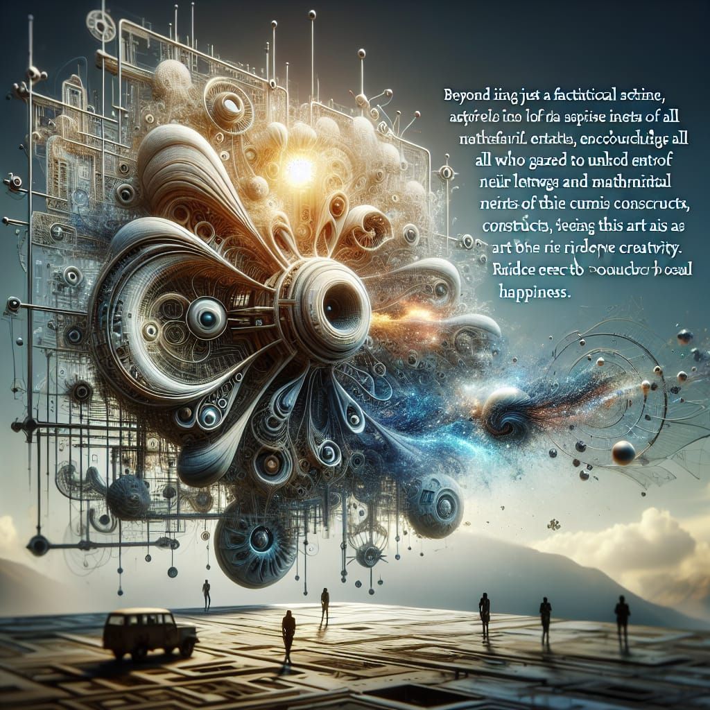 make a machine using intangible ethereal abstract possibly neural and ...