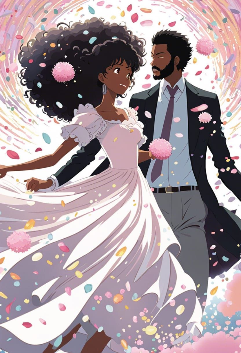 Joyful Wedding 4 - AI Generated Artwork - NightCafe Creator