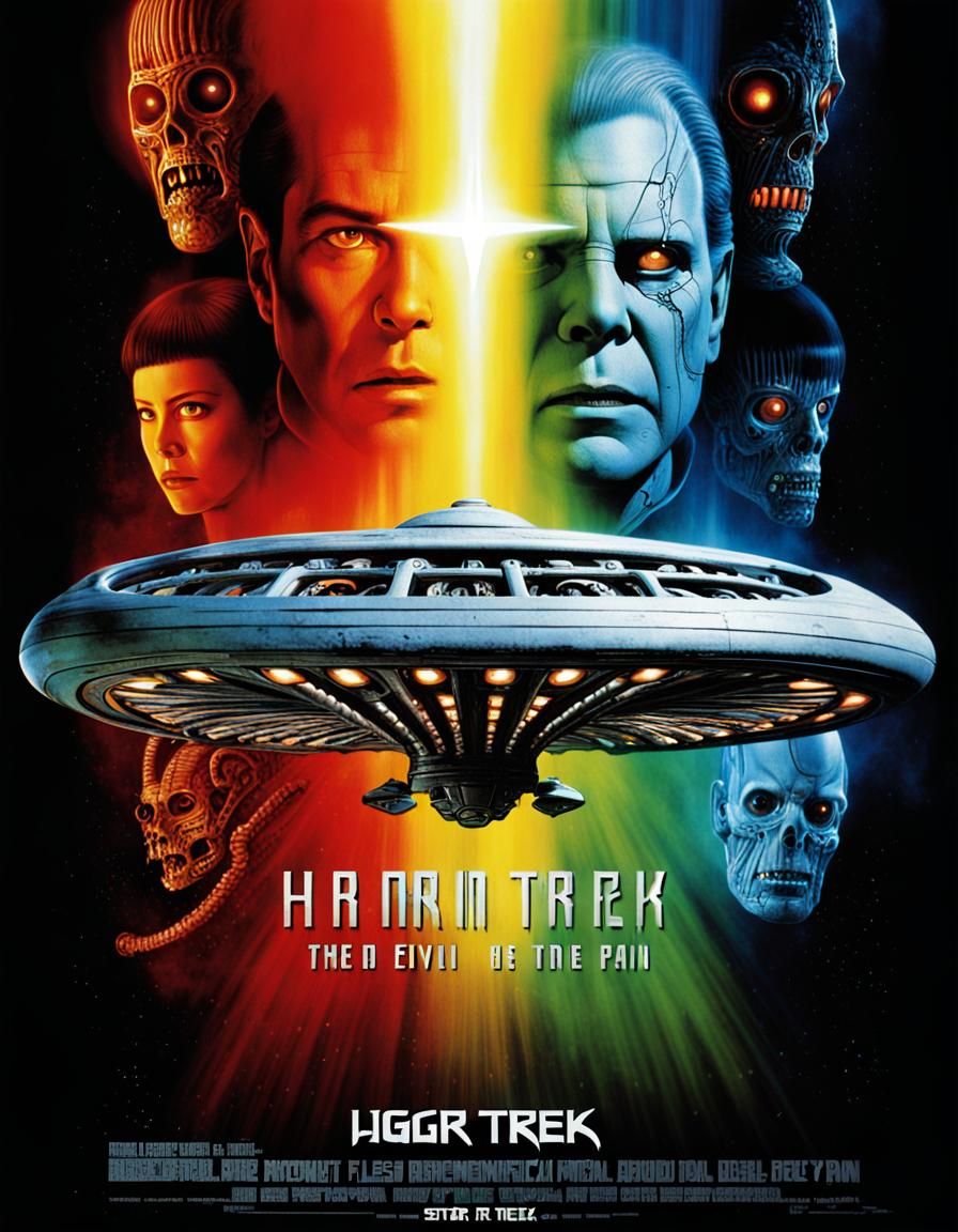HGGR TREK Movie Poster - AI Generated Artwork - NightCafe Creator