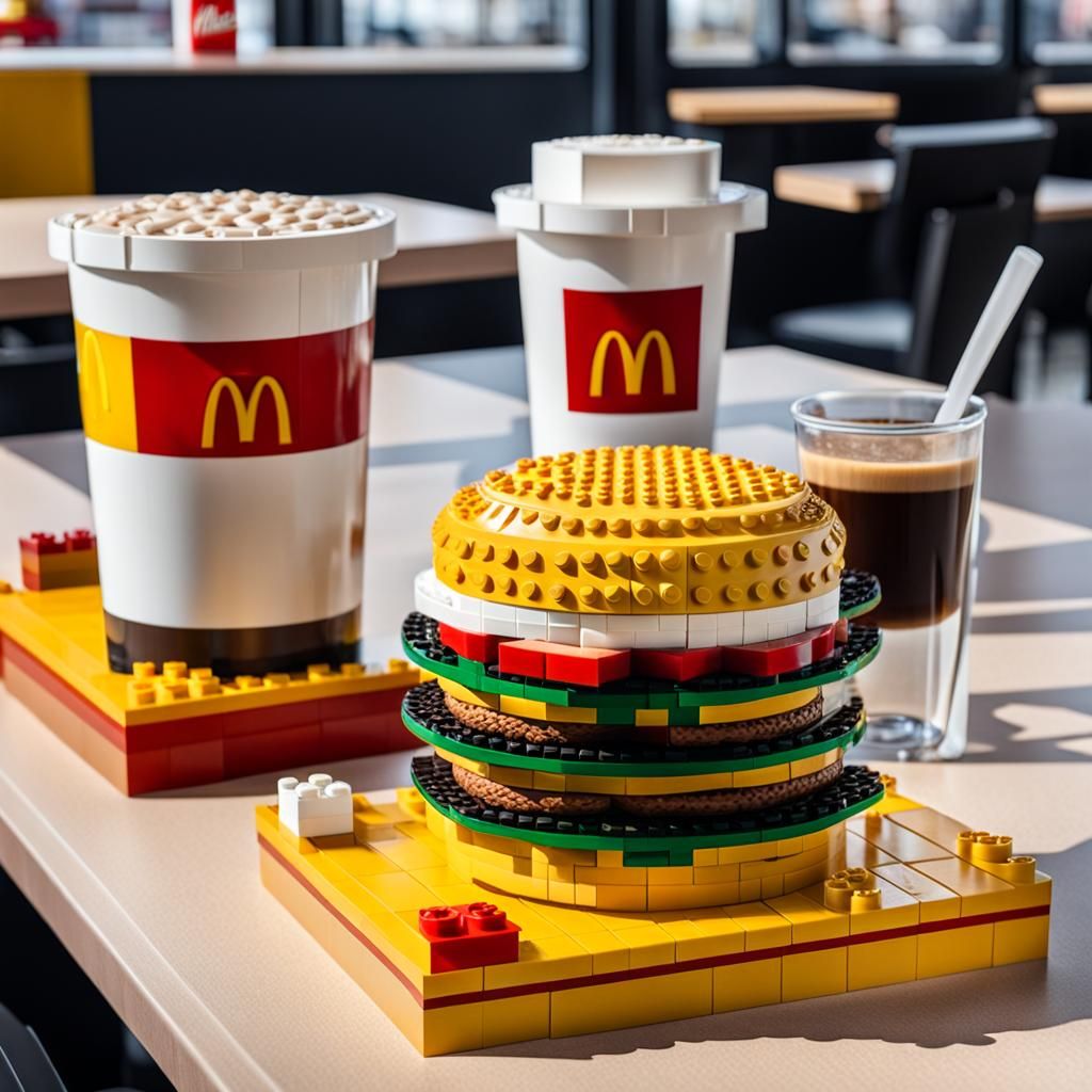 McDonald's & Lego - AI Generated Artwork - NightCafe Creator