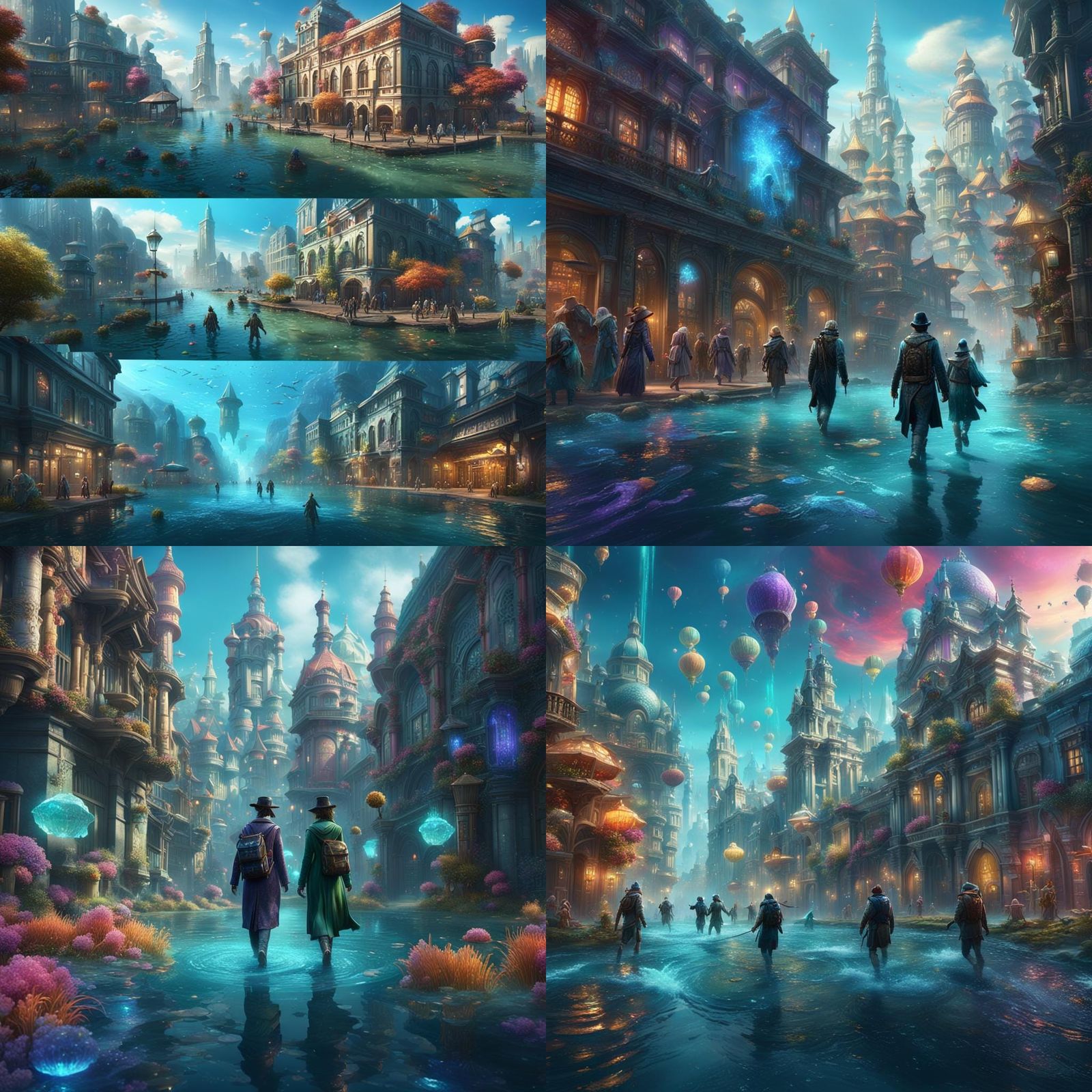 Atlantis - AI Generated Artwork - NightCafe Creator