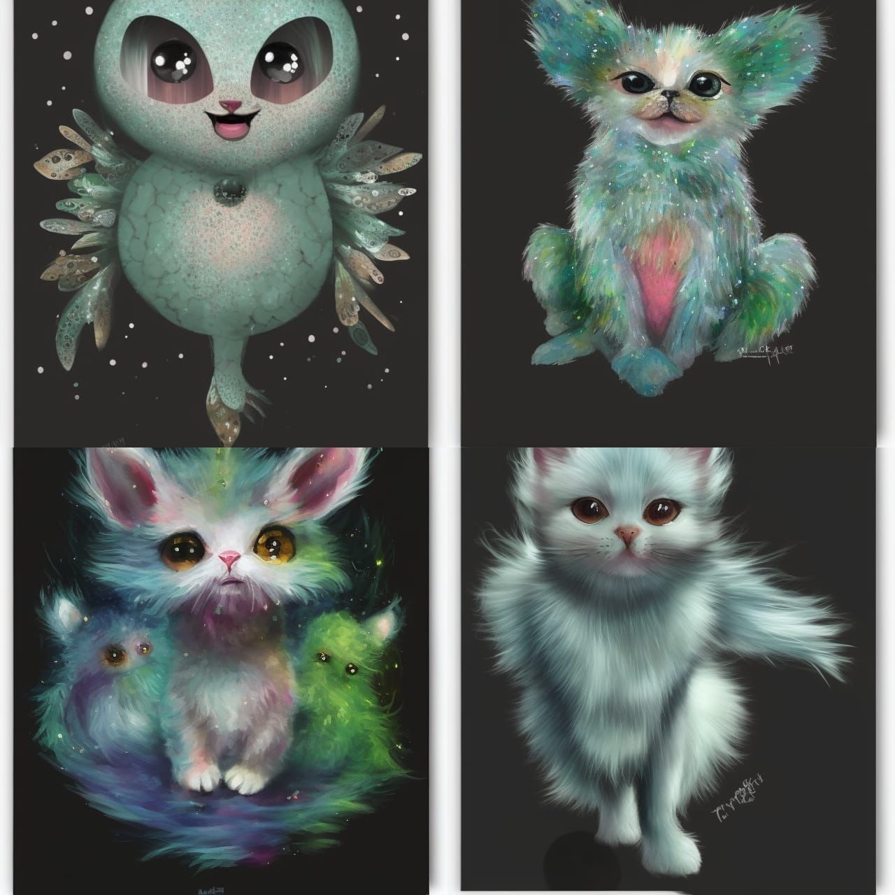 cute creatures - AI Generated Artwork - NightCafe Creator