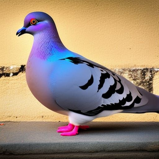 pigeon - AI Generated Artwork - NightCafe Creator