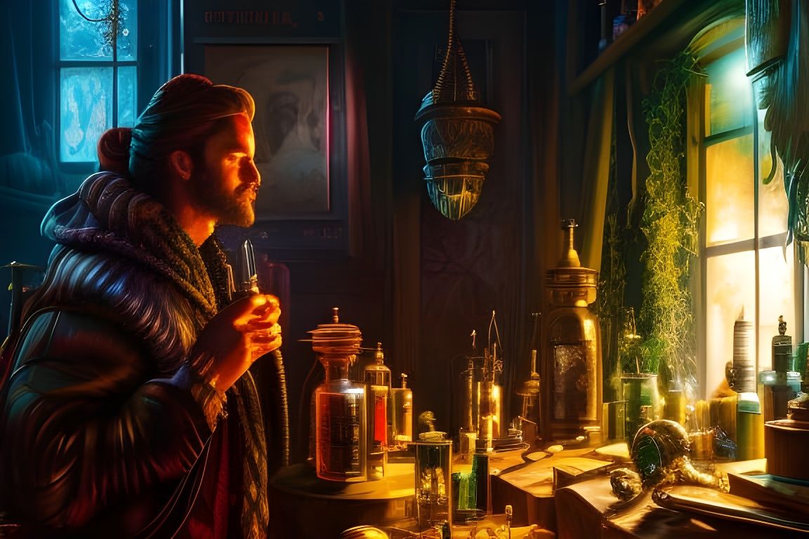 Practicing Magic - AI Generated Artwork - NightCafe Creator