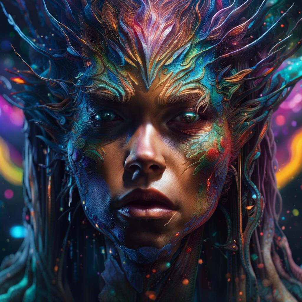 Behold the beautiful cosmic beast within the realm of the matrix ...