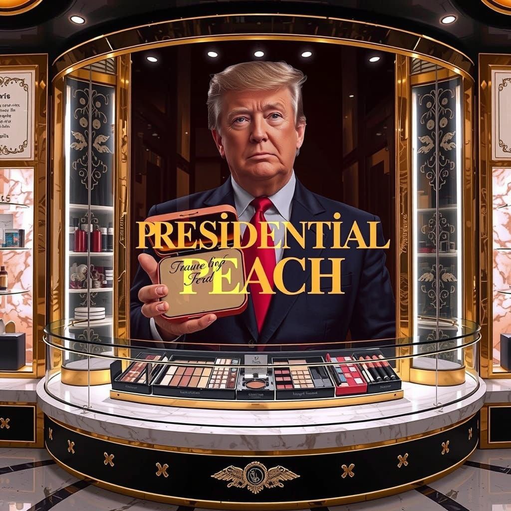 Vibrant Peach Complexion in Pastel Hues - AI Art