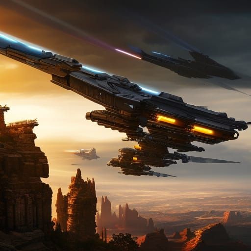 Advanced Weapons system by artist Xadrik-Xu DeviantArt Epic cinematic ...