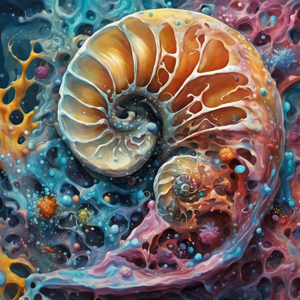 Cell Membrane Nautilus - AI Generated Artwork - NightCafe Creator