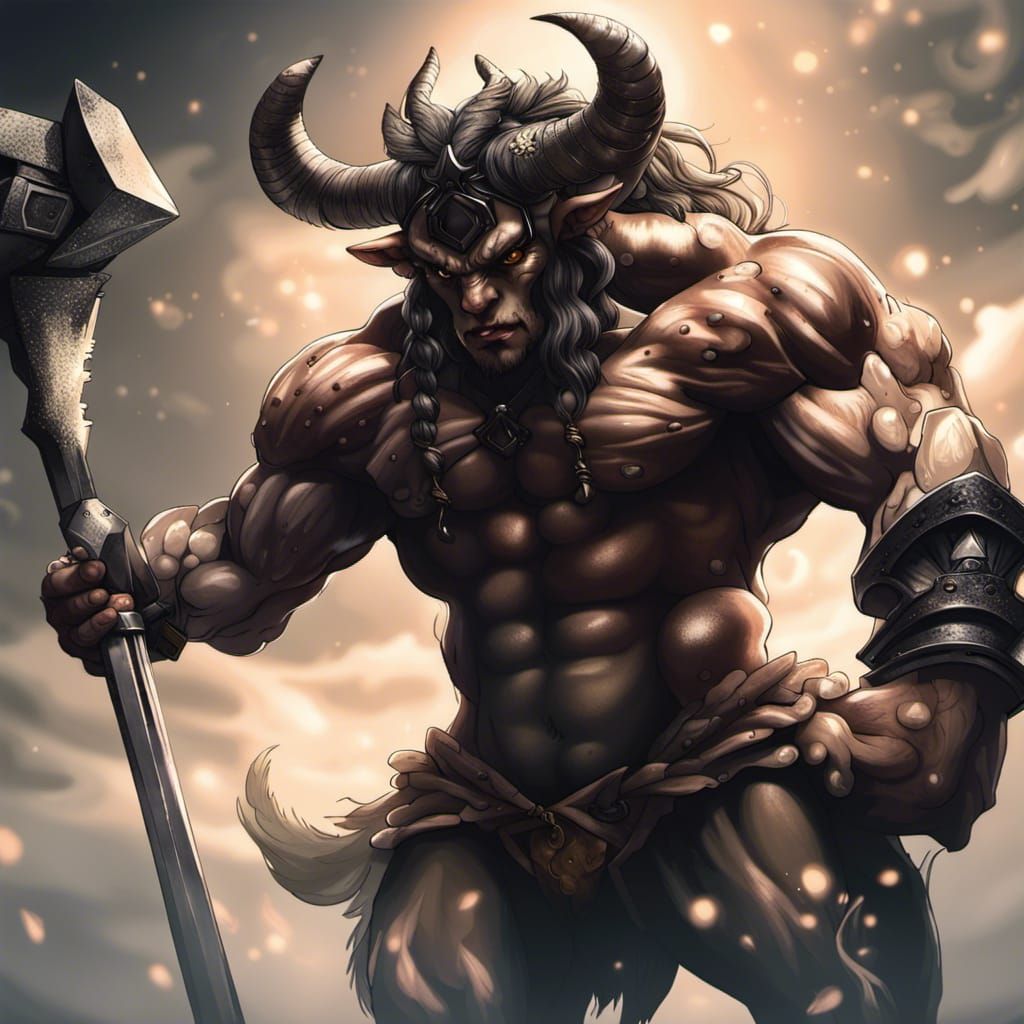 Minotaur - AI Generated Artwork - NightCafe Creator