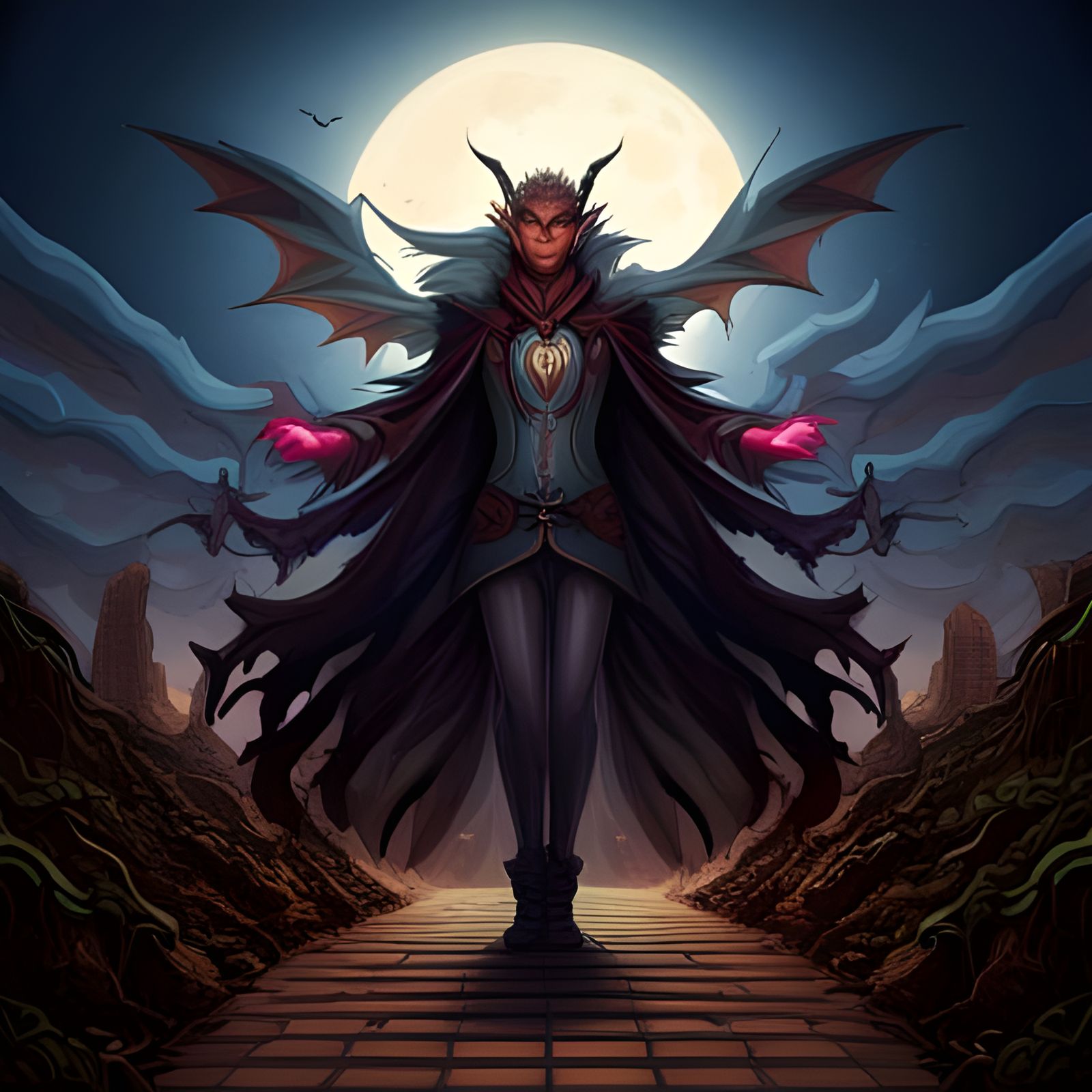 The Lord of Shadows - AI Generated Artwork - NightCafe Creator