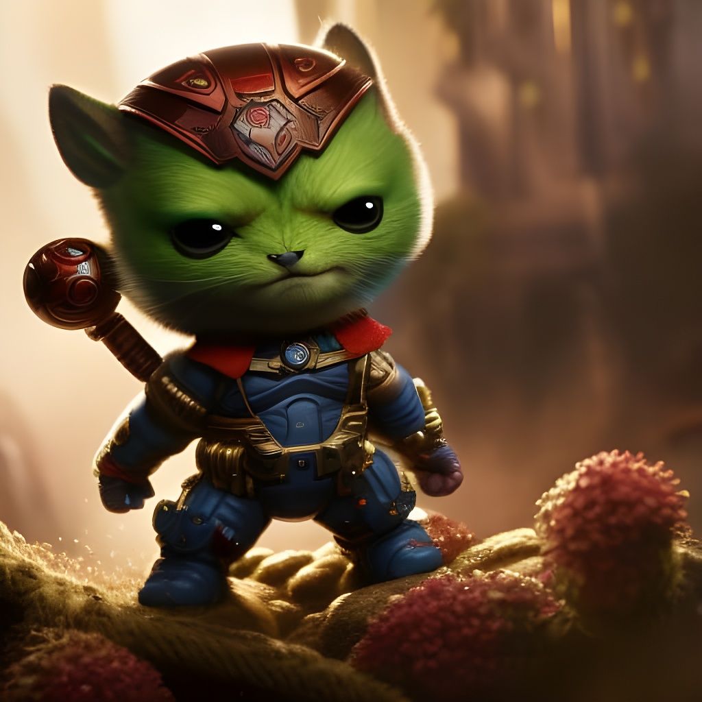 Toxic Avenger - Mini Villains & Heroes - AI Generated Artwork ...