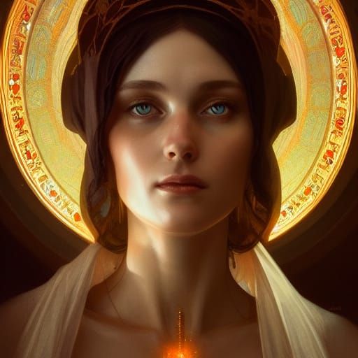 Mary, mother of God - AI Generated Artwork - NightCafe Creator